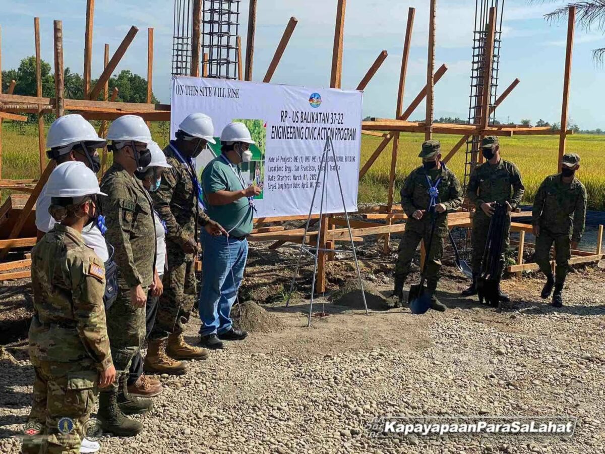 PH-US Balikatan builds schools in Region 2