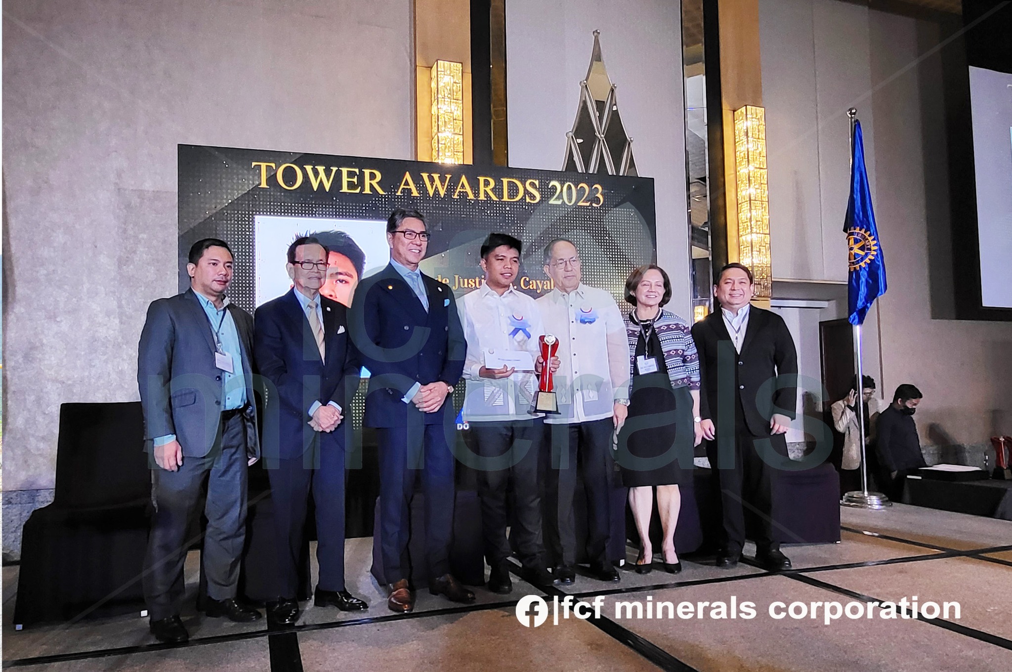 FCF Minerals employee gets Tower Award 2023