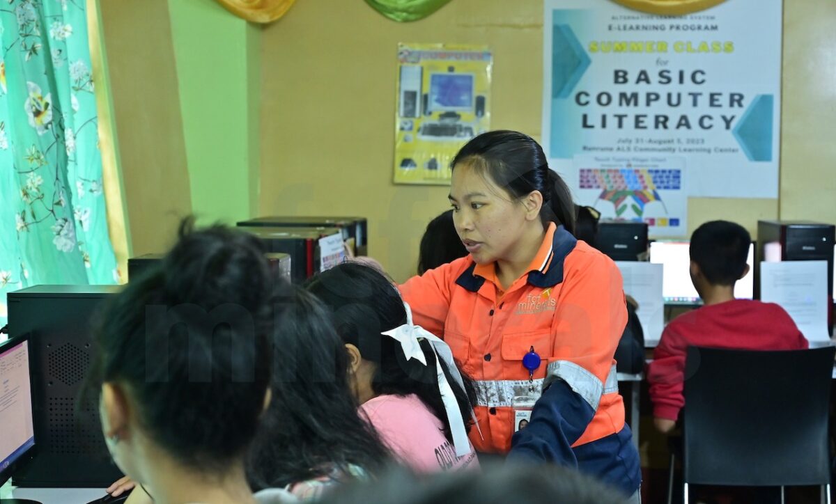 FCF conducts basic computer summer classes for Runruno students