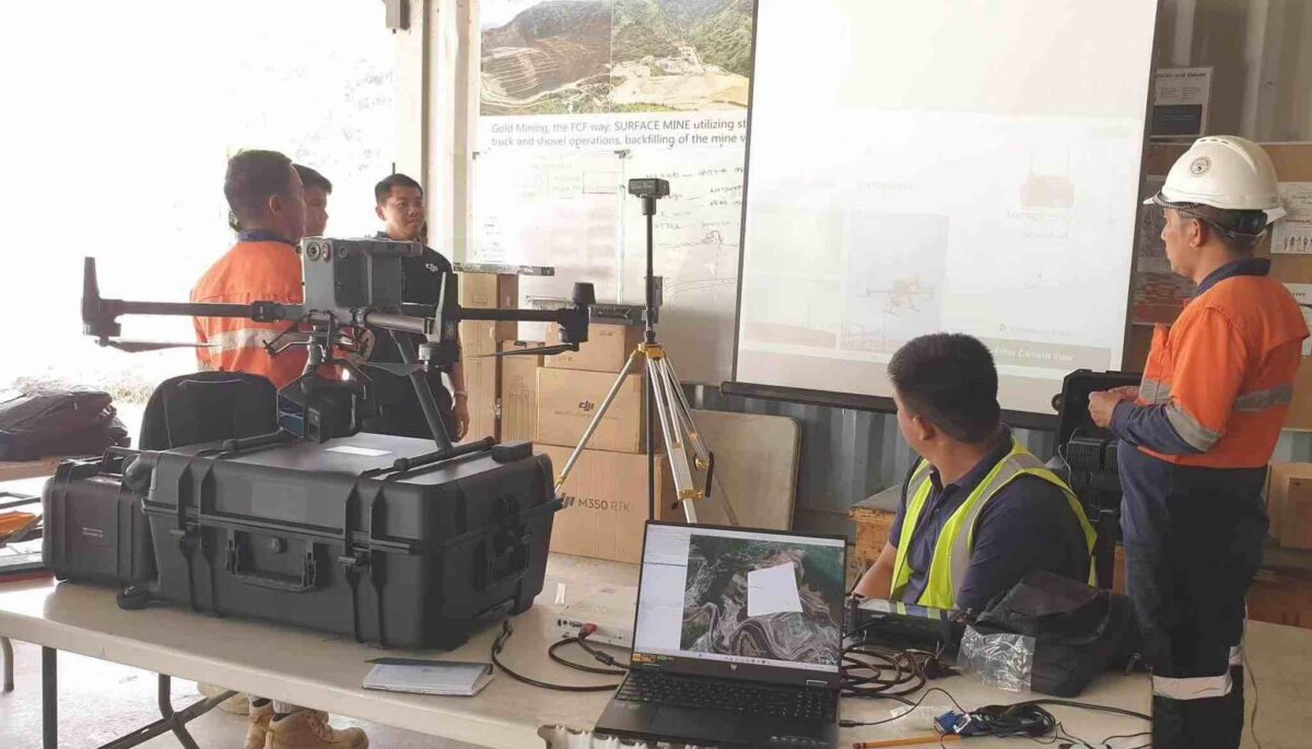 FCF Minerals' mine survey team trains on drone technology - The Valley ...